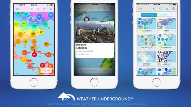Now You Can Get Weather Underground's Interactive WunderMap on Your ...