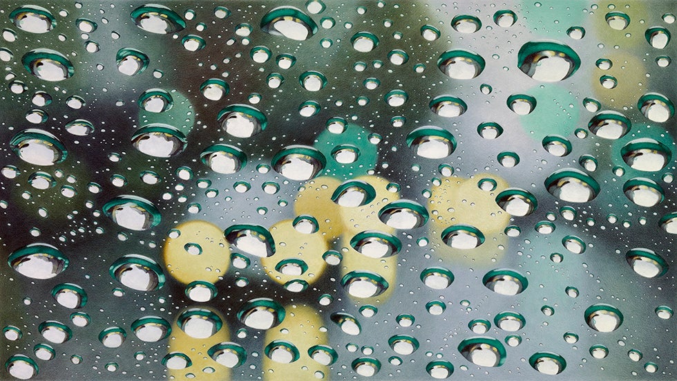 Rain Scenes Look Real, But They're Art (PHOTOS) | Weather.com