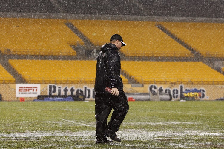 NFL: 4 Epically Awful Bad Weather Football Games | The Weather Channel