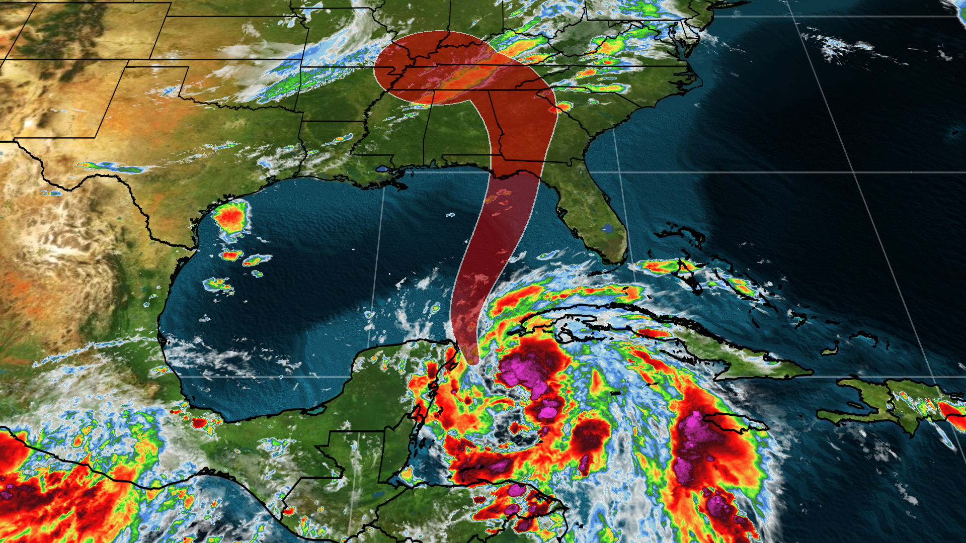 Tropical Storm Helene Continues To Strengthen - Videos from The Weather ...