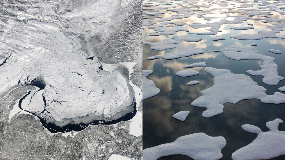 Why Is Great Lakes Ice Nearing a Record High, While Arctic Ice Hits a ...