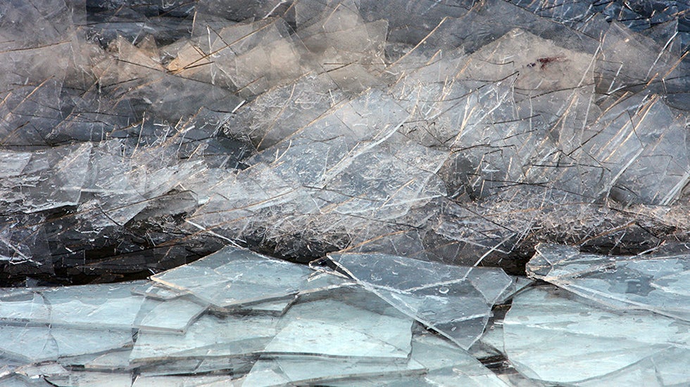 Striking Photos of Cracked and Jagged Ice, Up Close | The Weather Channel