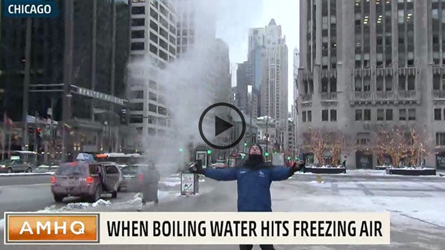 What Happens to Boiling Water at -3 Degrees? | The Weather Channel