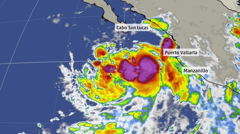 Tropical Storm Norbert Becomes a Hurricane Off Mexico; Tropical Storm ...