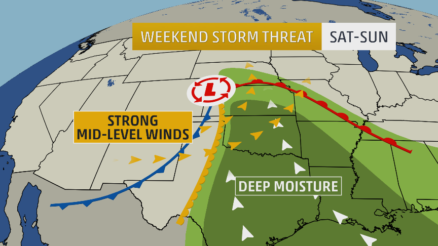 Significant Severe Weather Threat, Including Tornadoes, This Weekend ...