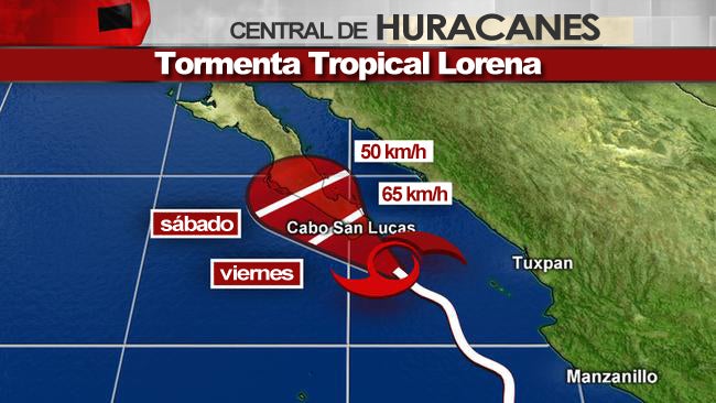Tormenta Tropical Lorena impacta Baja California | The Weather Channel