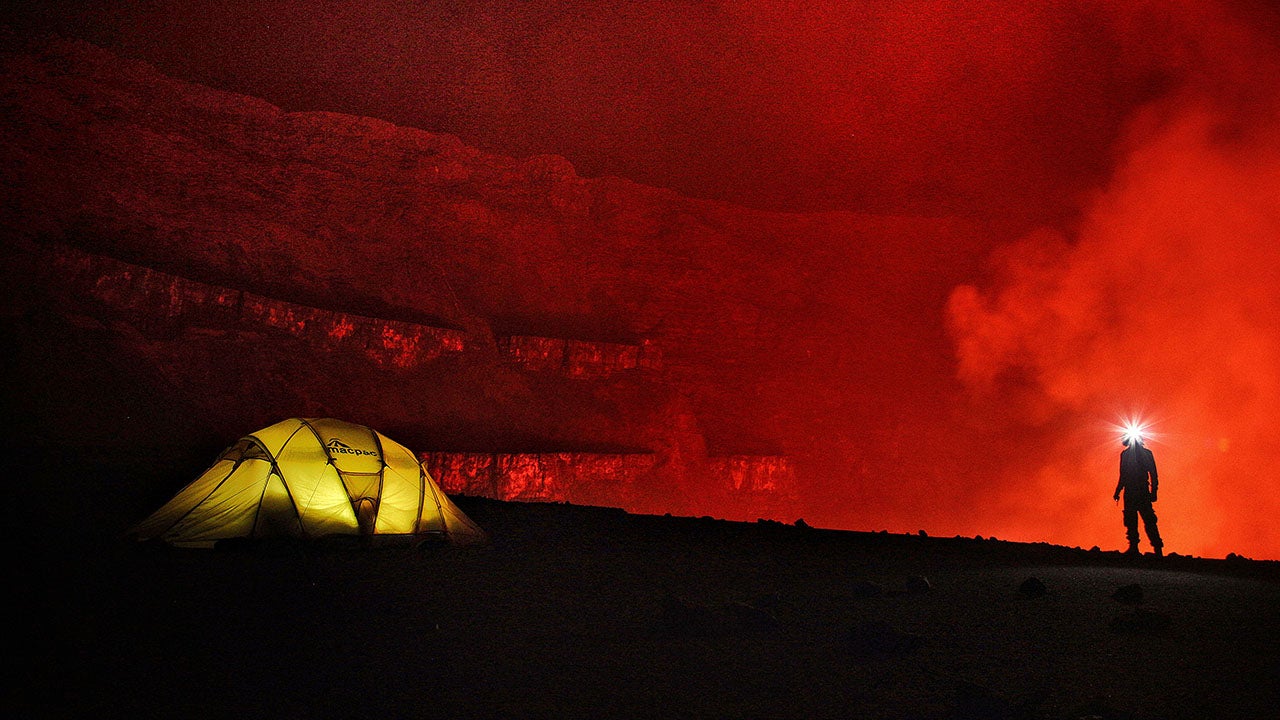 Daredevil Chris Horsley Camps Inside an Active Volcano (PHOTOS) | The ...