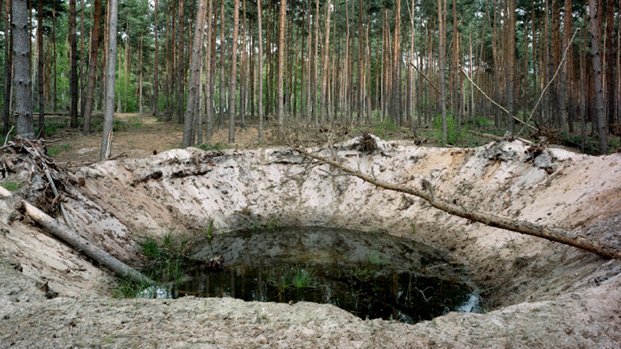 Incredible WWII Bomb Craters in Germany's Forests (PHOTOS) | The ...