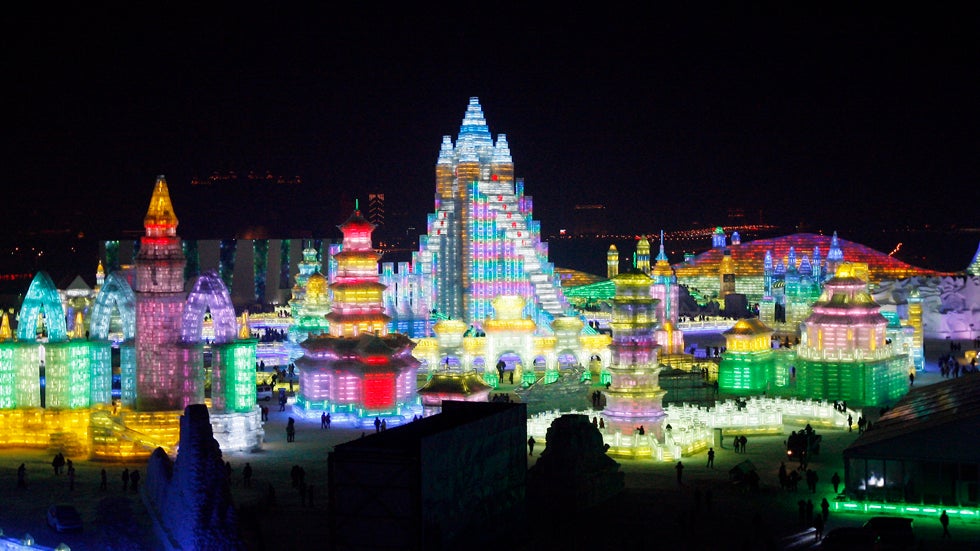 Chinese Ice City Light