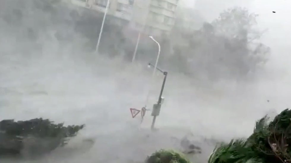 Most Terrifying Scenes from Deadly Typhoon - Videos from The Weather ...