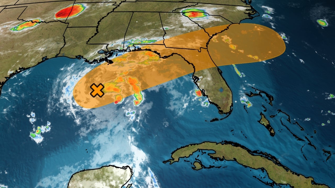 Gulf Disturbance Could Form Into a Tropical Depression Prior to Moving ...