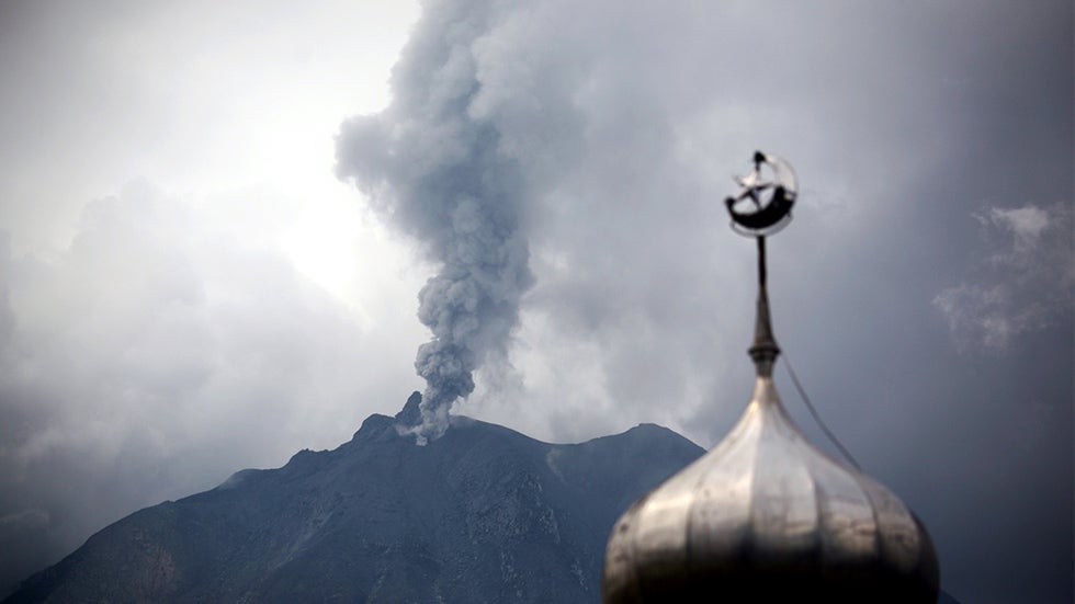 Indonesia Volcano Erupts Again, Forces Evacuations | Weather.com