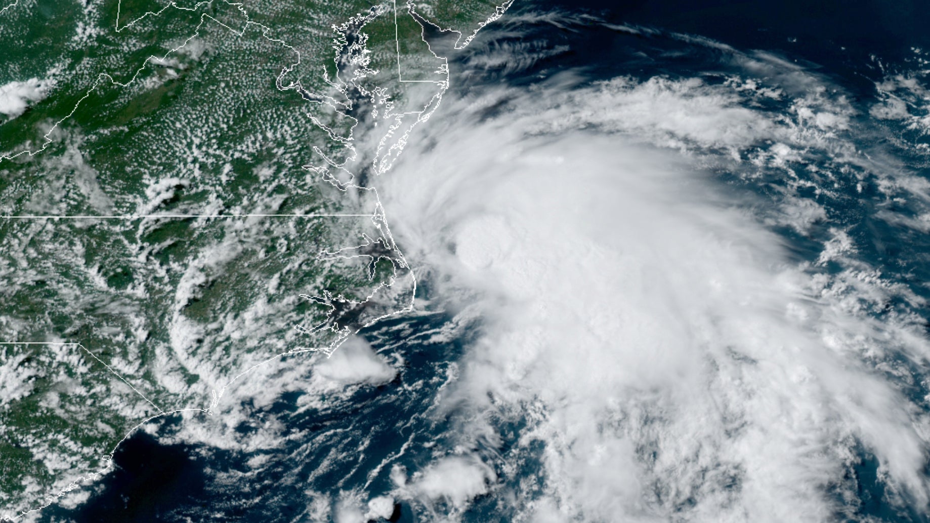 Tropical Storm Fay Forms Off North Carolina Coast; Tropical Storm ...