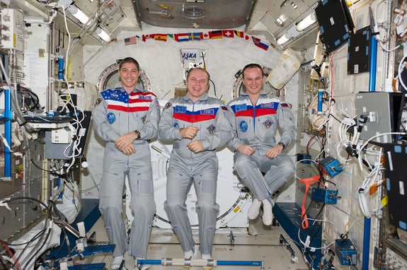 U.S.-Russian Space Station Crew Returns to Earth Amid Wind, Snow | The ...
