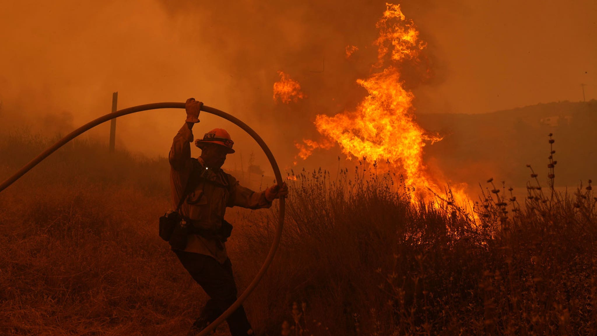 Canyon Fire Pictures: Wildfire Forces Evacuations In California ...