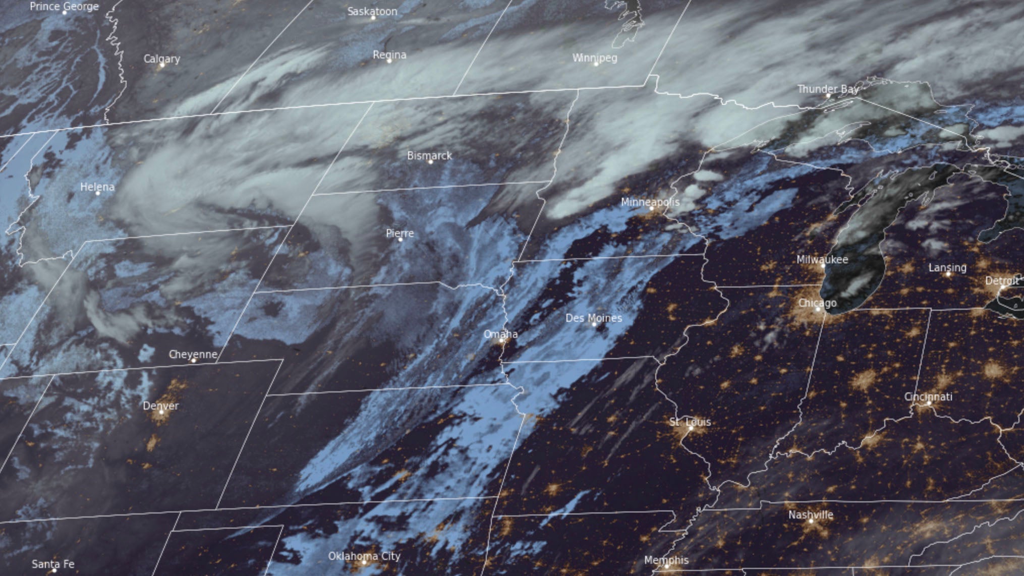 Winter Storm Alejandra Brings Blizzard, Ice to the Northern Plains ...