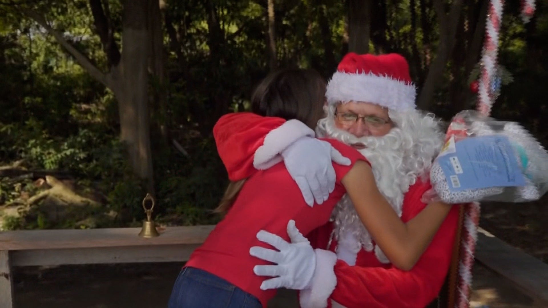 Amazonian Santa Braves Heat, Swamps For Smiles - Videos from The ...