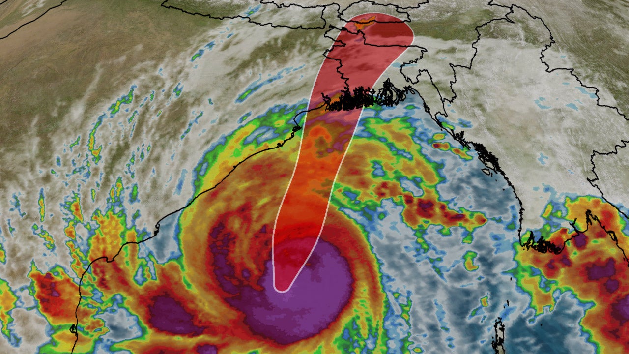Tropical Cyclone Amphan to Strike India and Bangladesh With Major Storm ...