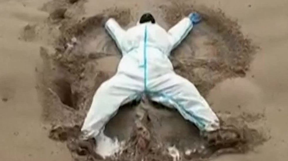 Scientist Makes ‘Ash Angel’ After Eruption - Videos from The Weather ...