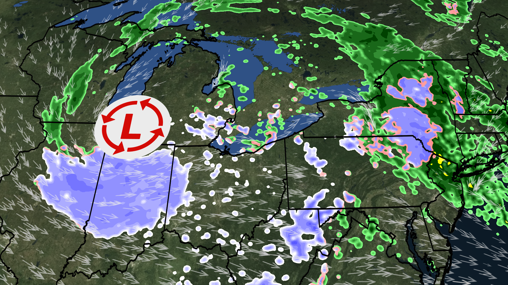 Snow, Wind, Rain And Cold With Strong Low - Videos from The Weather Channel