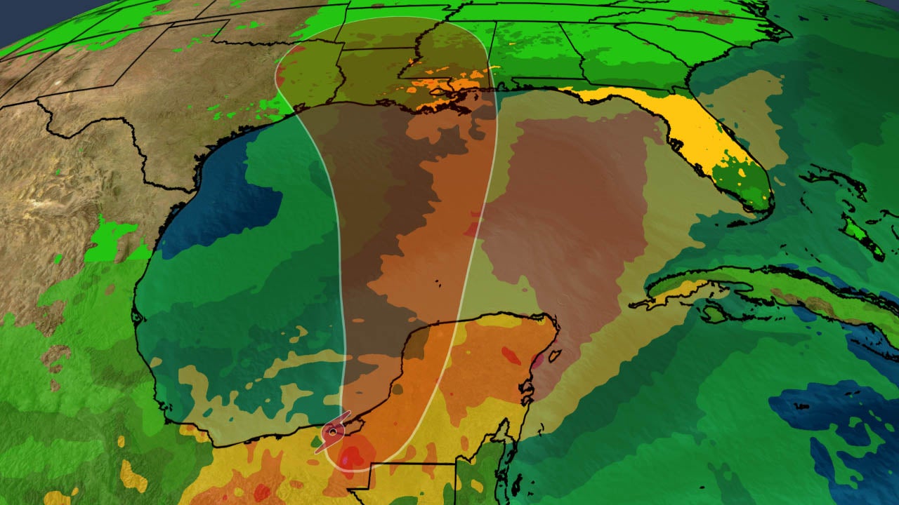Tropical Storm Cristobal a U.S. Gulf Coast Threat After Pounding Mexico ...
