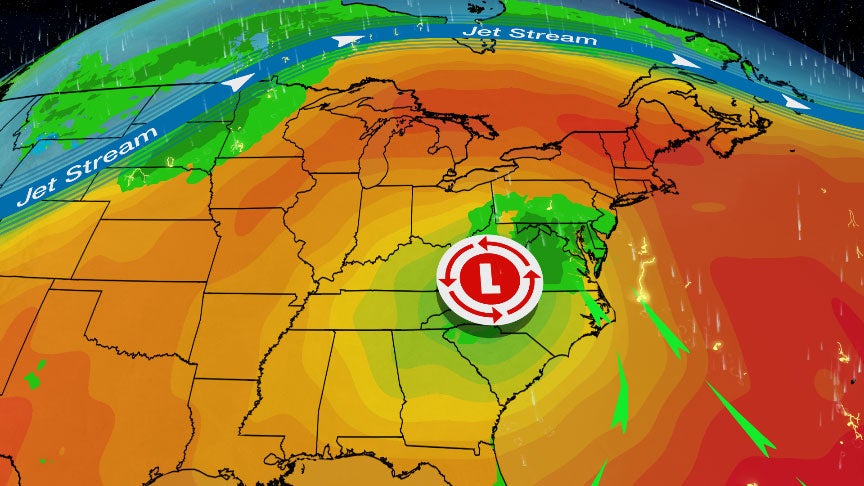 Another Sluggish Cutoff Low Is Soaking Parts of the Rain-Weary East ...