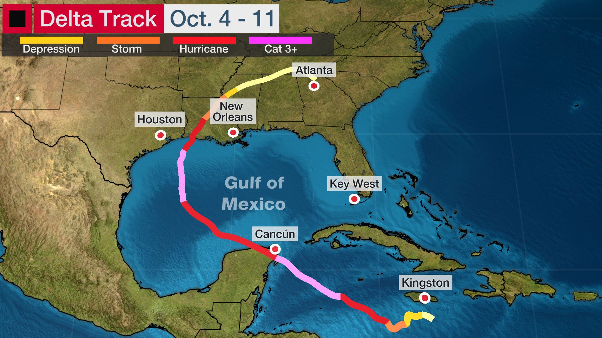 Hurricane Delta Brought Significant Storm Surge, Heavy Rainfall and ...
