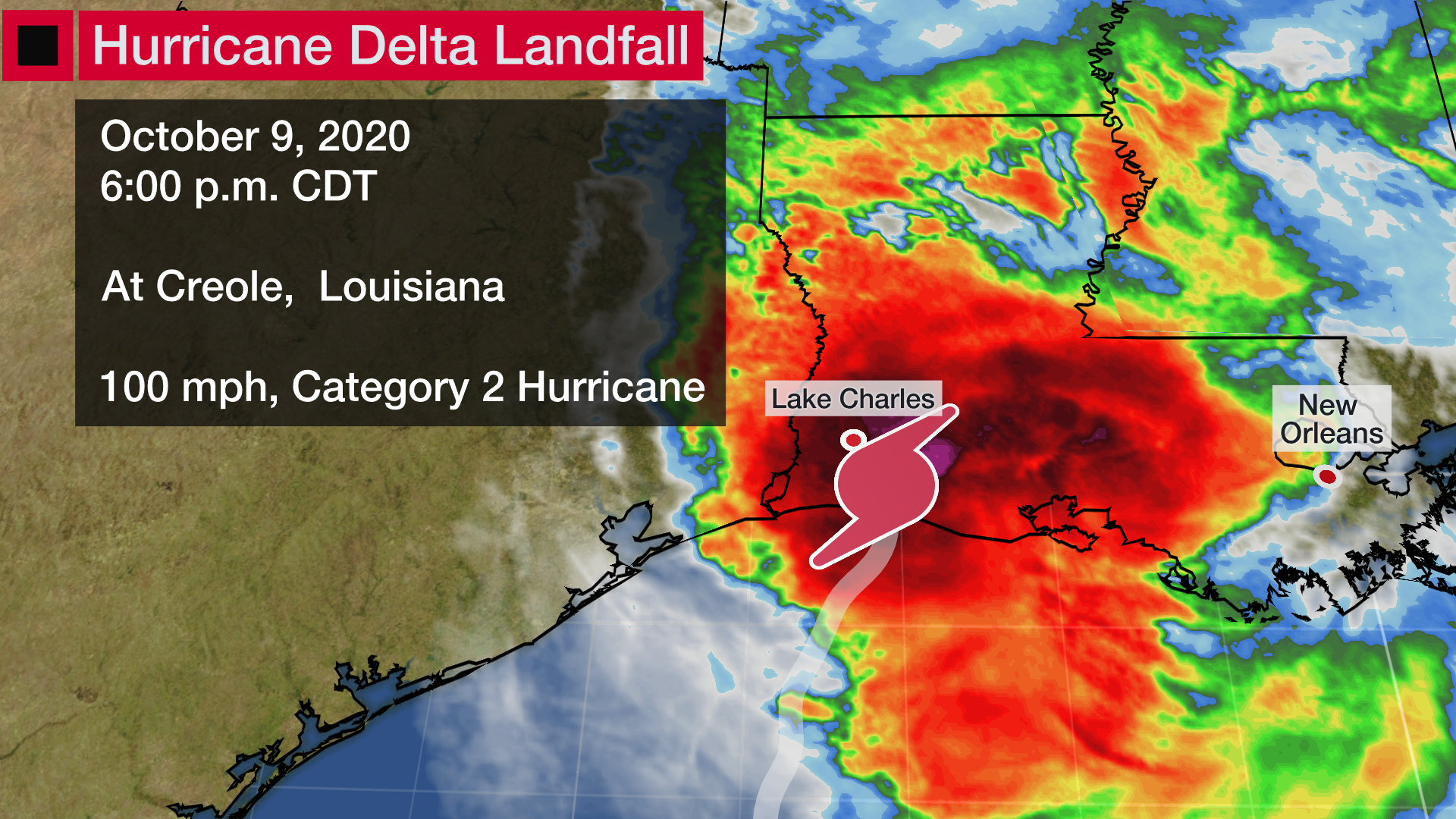 Hurricane Delta Brought Significant Storm Surge, Heavy Rainfall and ...