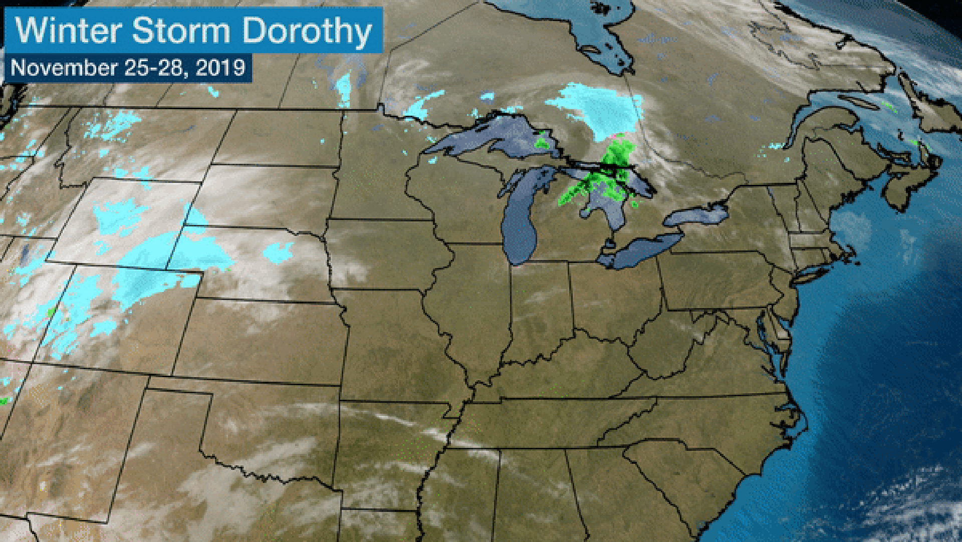 Pre-Thanksgiving Storm Brings Snow, Strong Winds to Rockies, Plains and ...