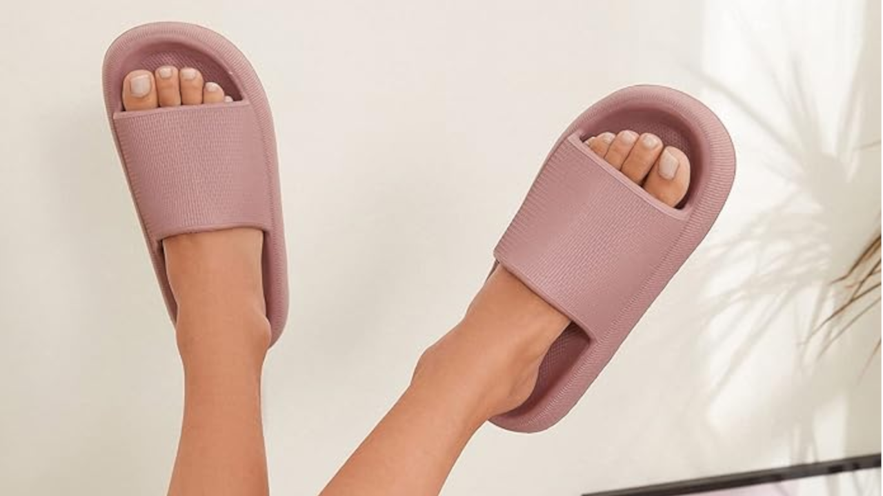 These Insanely Popular Cloud Slippers Are On Sale | Weather.com