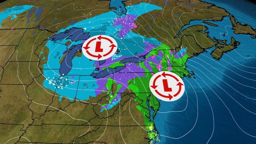 Snow, Ice and Rain Will Spread From Midwest to the East Through This ...