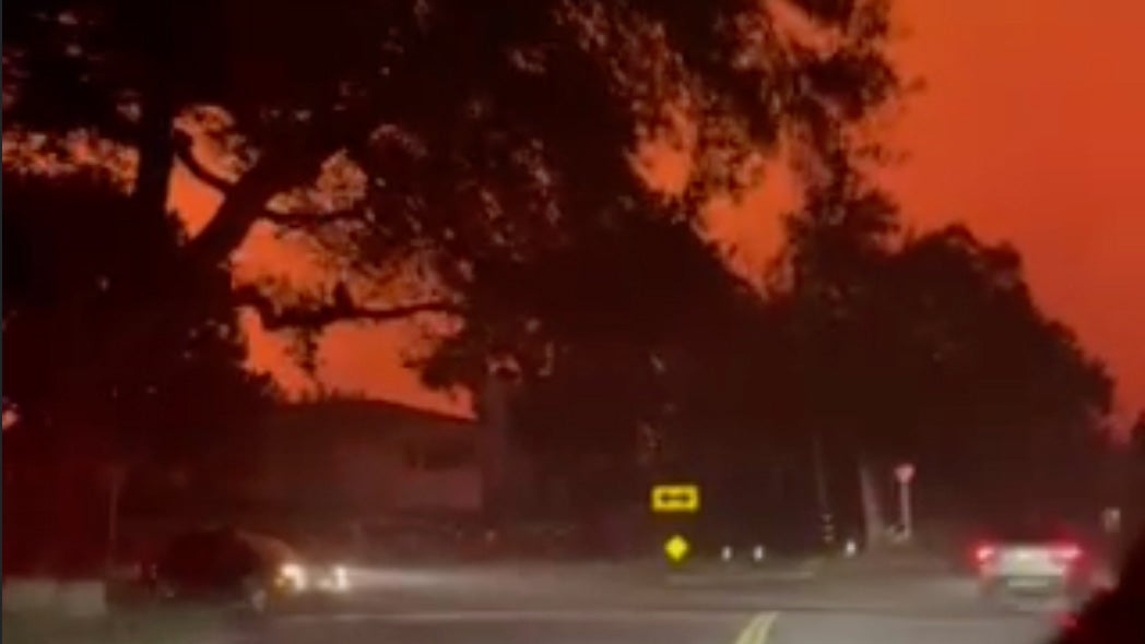 ‘34 Minutes of Pure Terror’ In California Wildfire | Weather.com