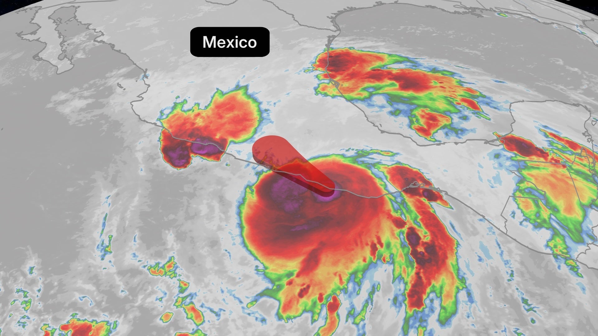 Hurricane Erick Surging Into Mexico - Videos from The Weather Channel