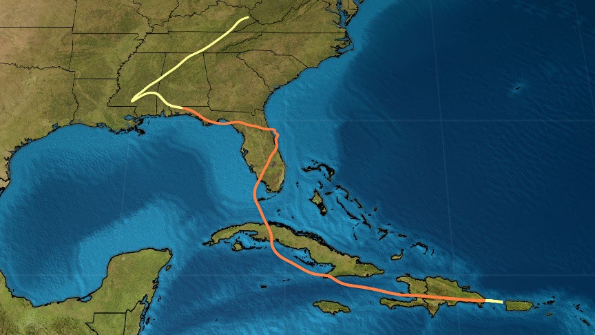 The Next Atlantic Tropical Storm Will Be Named Fay. 12 Years Ago ...