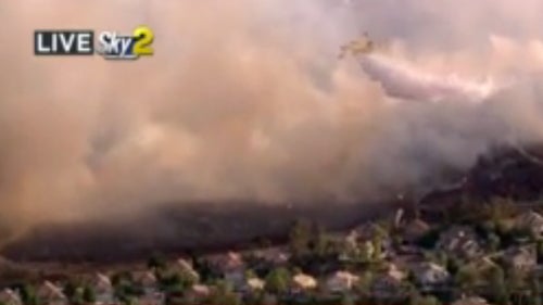 Fast-Moving Wildfire Forces Evacuations in Southern California | The ...