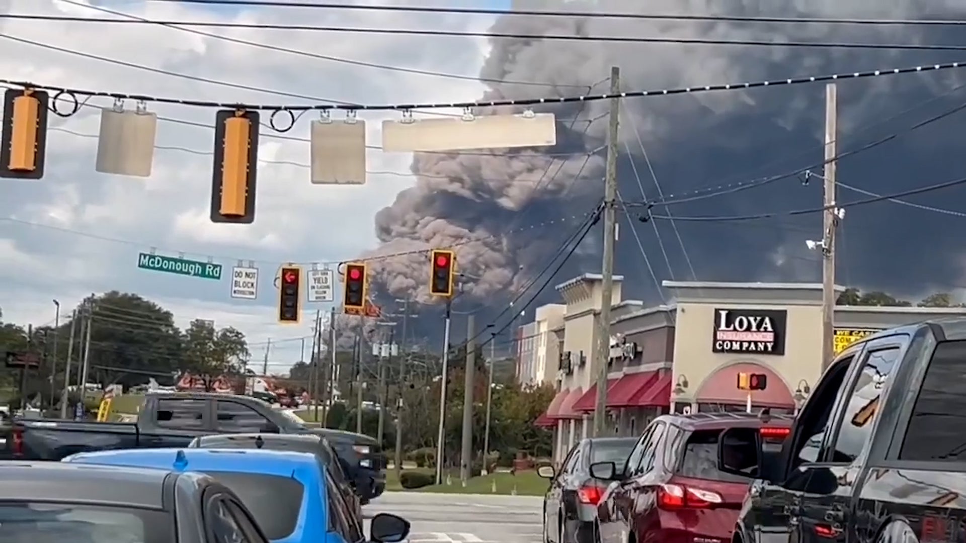 Smoke Lingers From Georgia Chemical Plant Fire - Videos from The ...