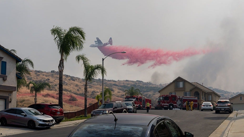 Springs Fire 95% Contained After Growing To 4,100 Acres Near Lake ...