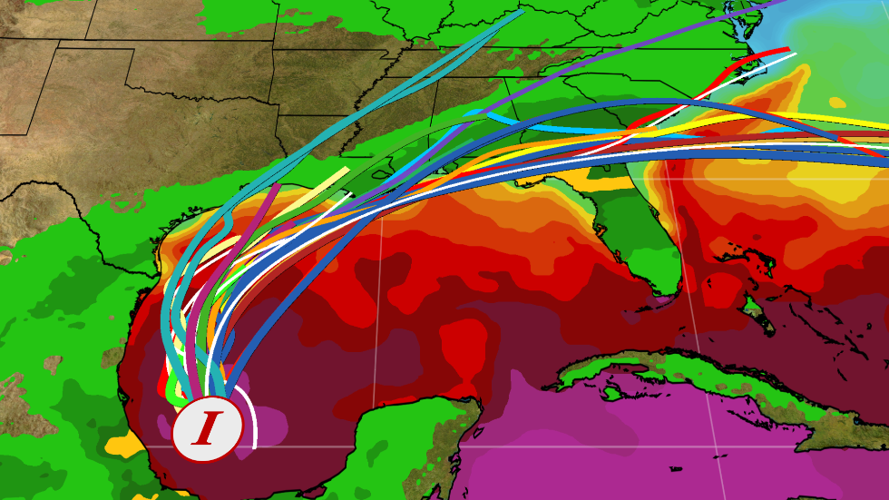 Gulf Low To Help Bring Needed Soaking To Parts Of South - Videos from ...