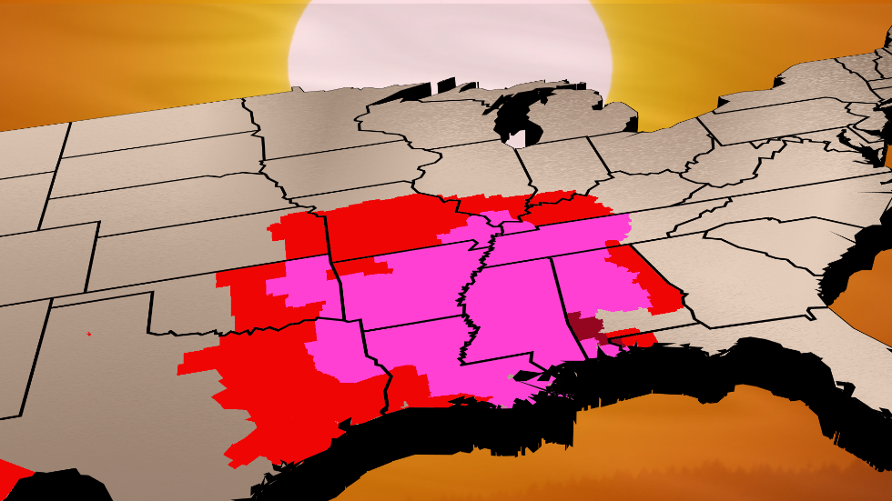 'Ring of Fire' Weather Pattern Scorching the Southern Plains as ...