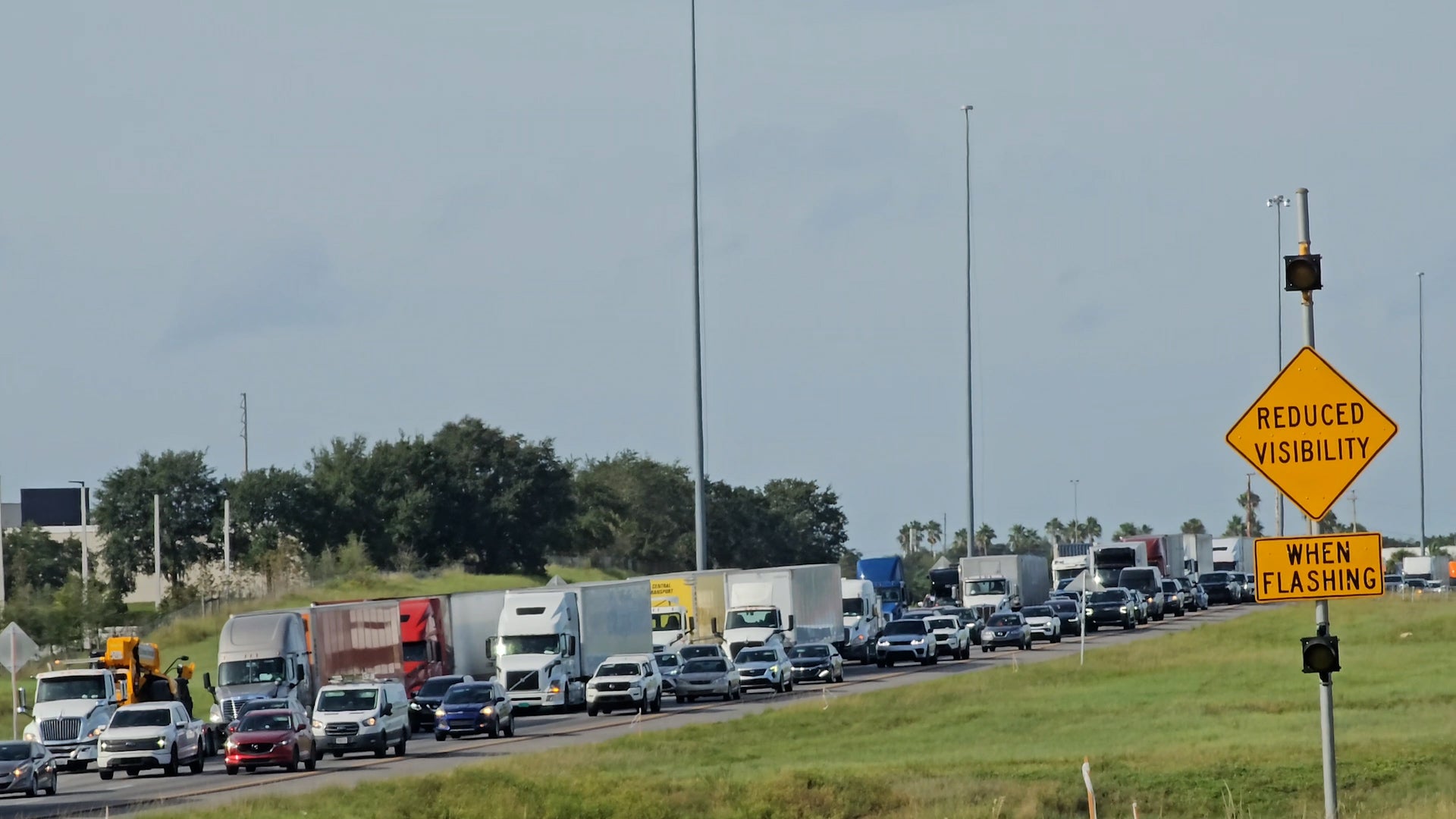 Cars Line Up On Interstate To Escape Helene - Videos from The Weather ...