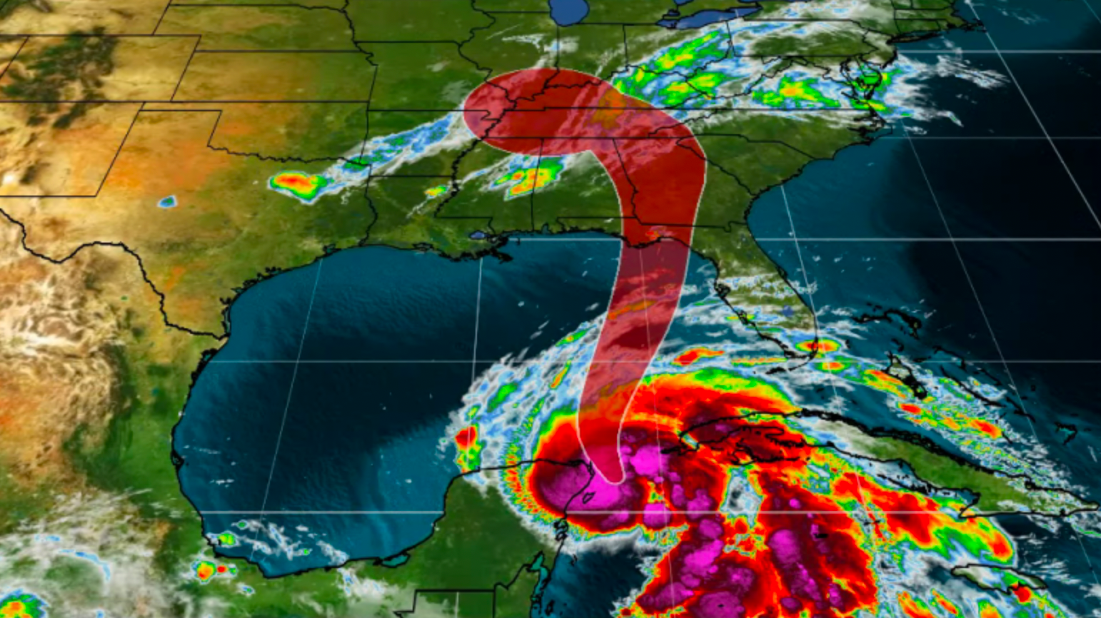 Sally Snaps Giant Tower Like a Twig - Videos from The Weather Channel