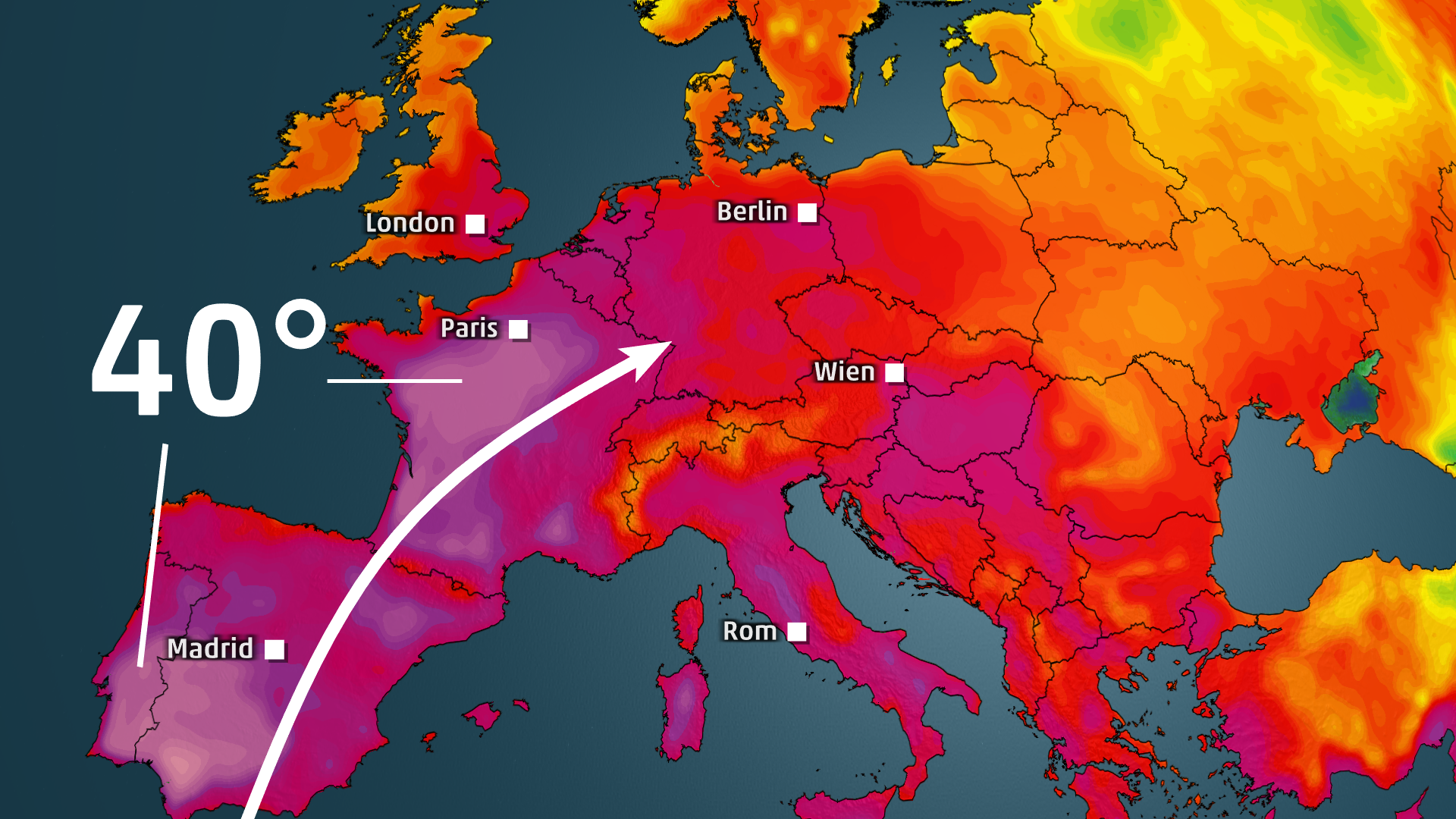 Neue Hitzewelle baut sich auf - mit bis zu 38 Grad | Weather.com