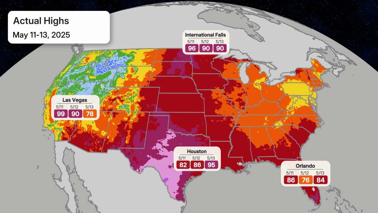The 'Nation's Icebox' Just Melted Its May Heat Records | Weather.com