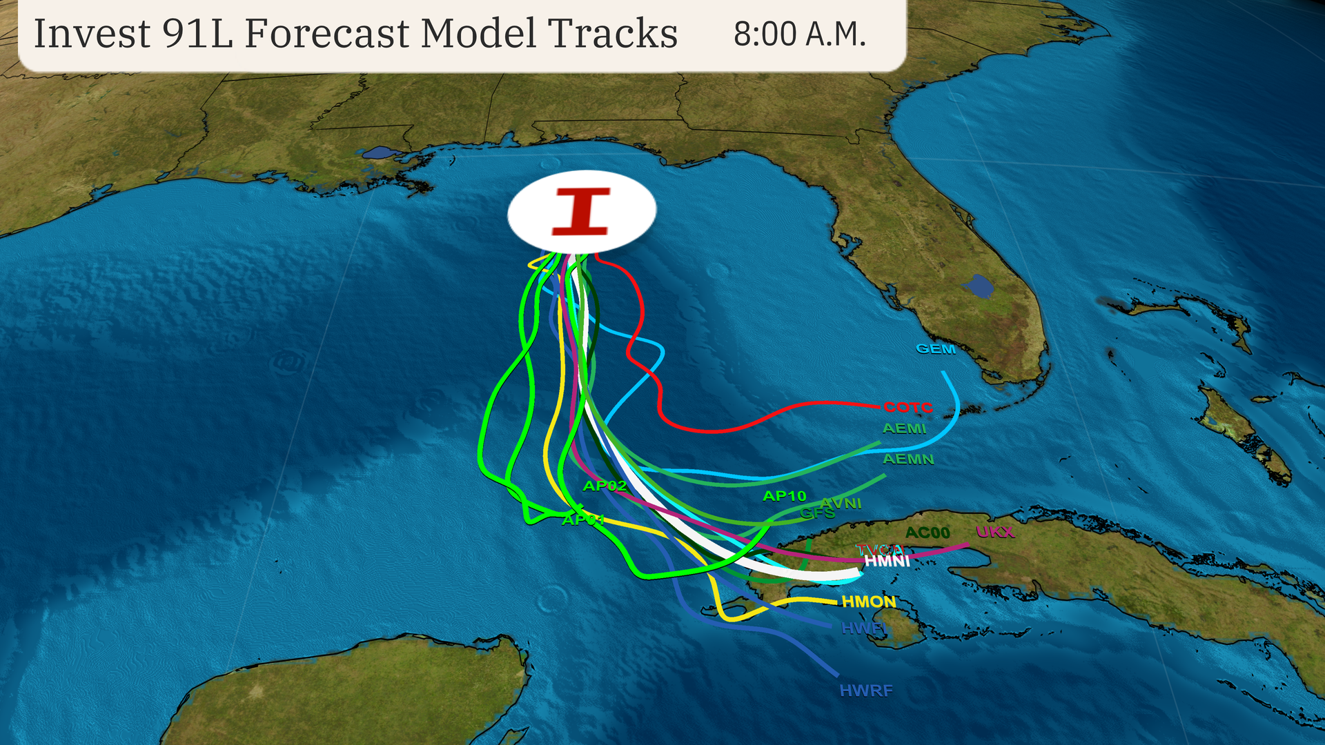 How to Read Hurricane Spaghetti Models | Weather.com