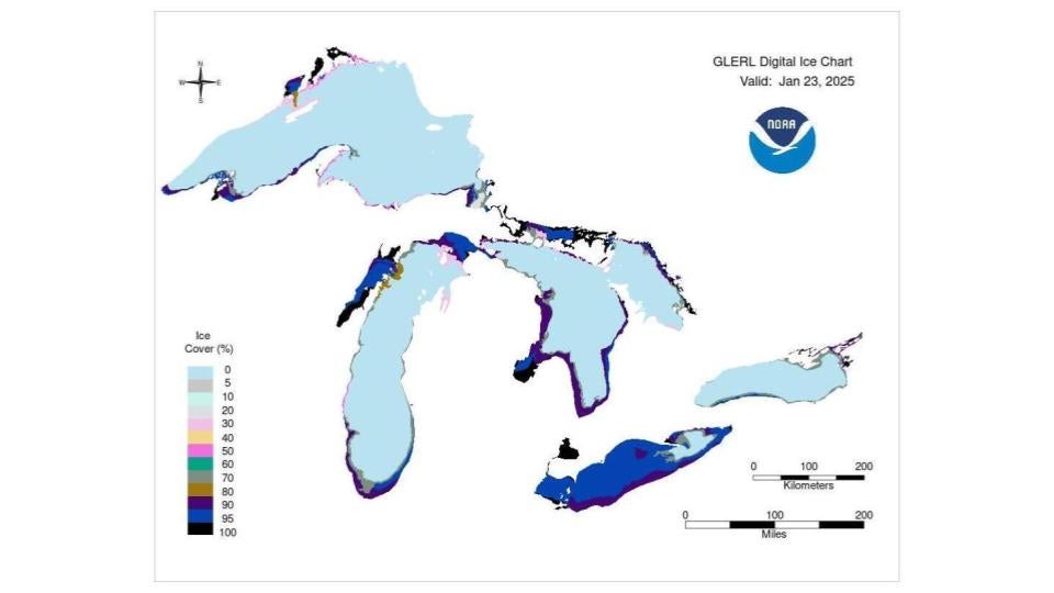 Great Lakes See Most Ice Cover In Two Years | Weather.com