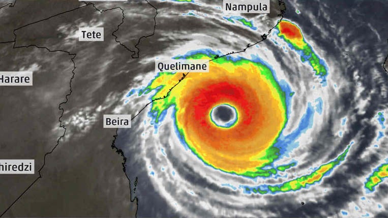 Tropical Cyclone Idai to Strike Mozambique Thursday With Life ...