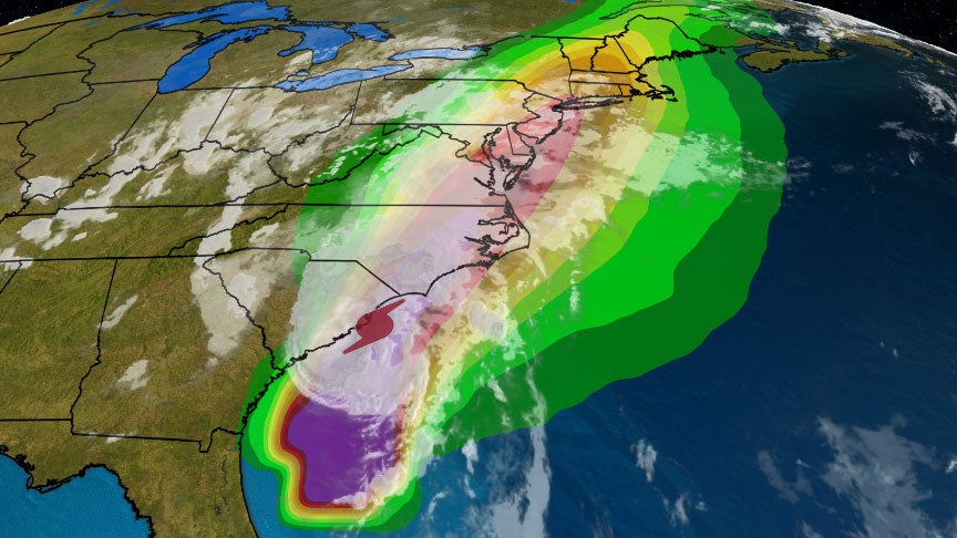 Isaias a Hurricane Again as It Nears Carolina Landfall | The Weather ...