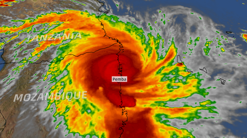 Tropical Cyclone Kenneth Made Catastrophic, Unprecedented Landfall in ...