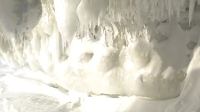 Ice Caves Make Stunning Reappearance Along Lake Michigan Shoreline ...