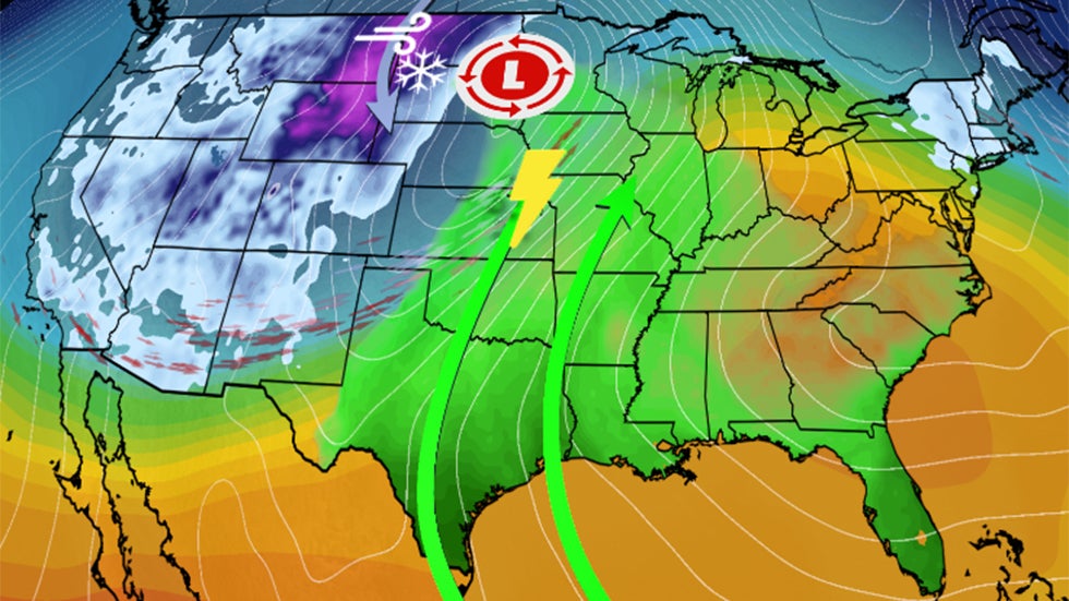 Watch Conditions Deteriorate as Laura Makes Landfall - Videos from The ...